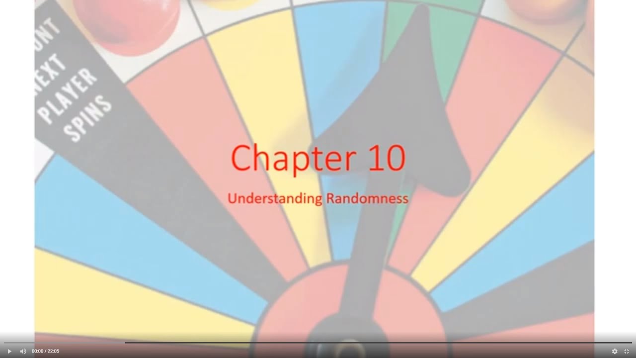 Statistics Chapter 10   Understanding Randomness