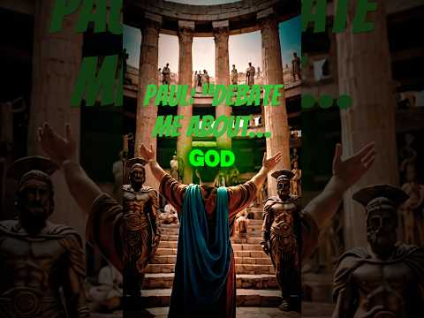 This One Speech by Paul Changed Athens Forever #bible #history #biblestories