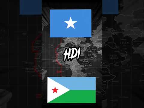 Somalia ๐ธ๐ด VS Djibouti ๐ฉ๐ฏ #geography #flags #onlyeducation #viral