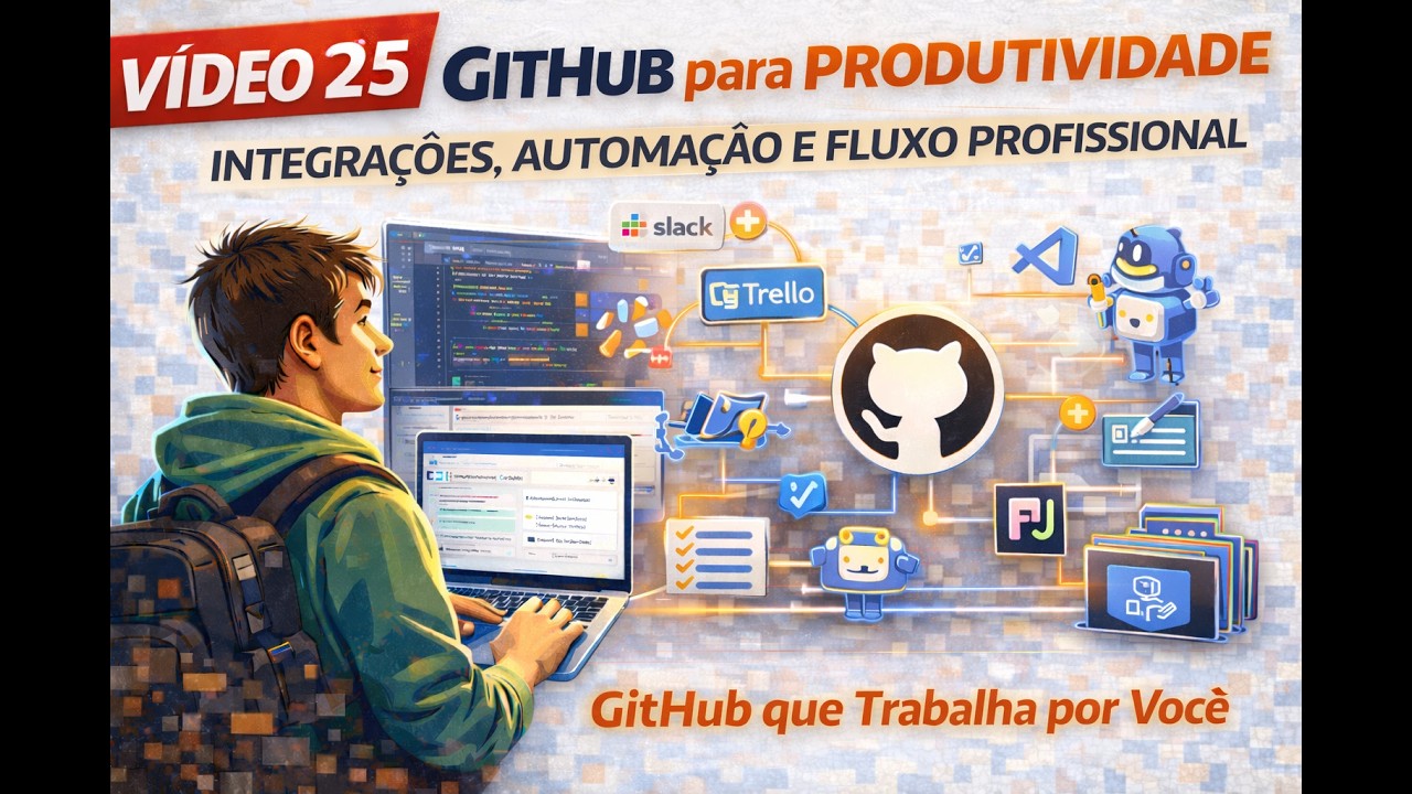 Vídeo 25 | Faça o GitHub Trabalhar por Você: Automação, IDEs e Integrações