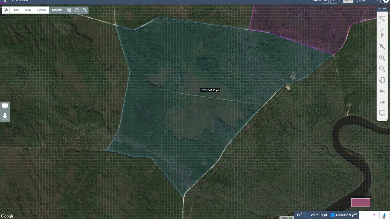 Find Area of Irregular Land