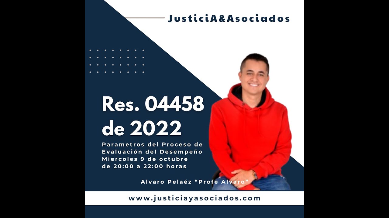 Clase N° 3 Res  04458 Parametros para la evaluación del personal uniformado de la Policia Nacional