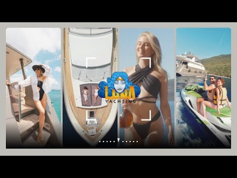 Where Luxury Meets Elegance | Luna Yacht Shooting