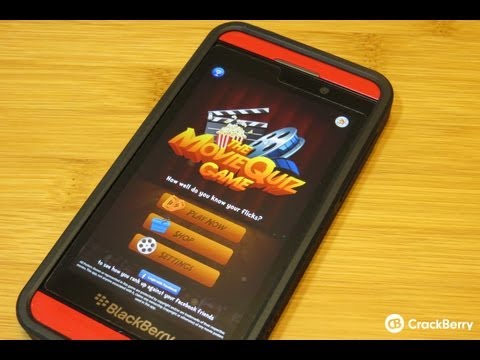 The Movie Quiz Game for the BlackBerry Z10 and PlayBook