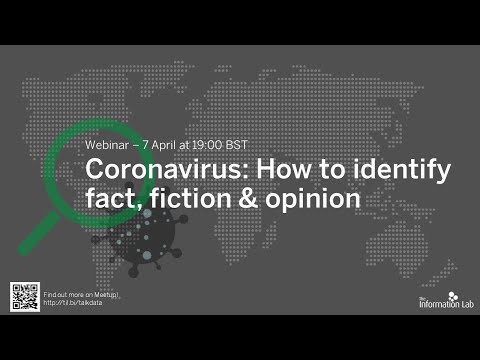 Coronavirus: How to identify Fact, Fiction & Opinion