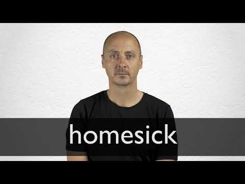 HOMESICK definition and meaning | Collins English Dictionary