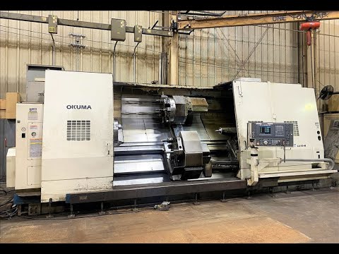 OKUMA IMPACT LU45-M Turning Center, s/n 0204, w/ OSP-U100 Control, 33. ...