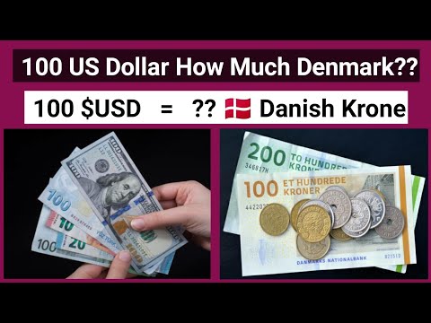 100 United States Dollar How much Denmark Currency | 500 Dollar in Denmark Danish Krone