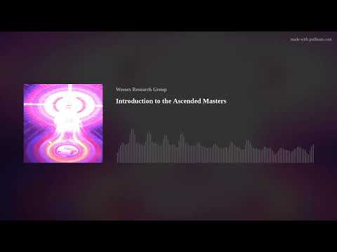 Introduction to the Ascended Masters