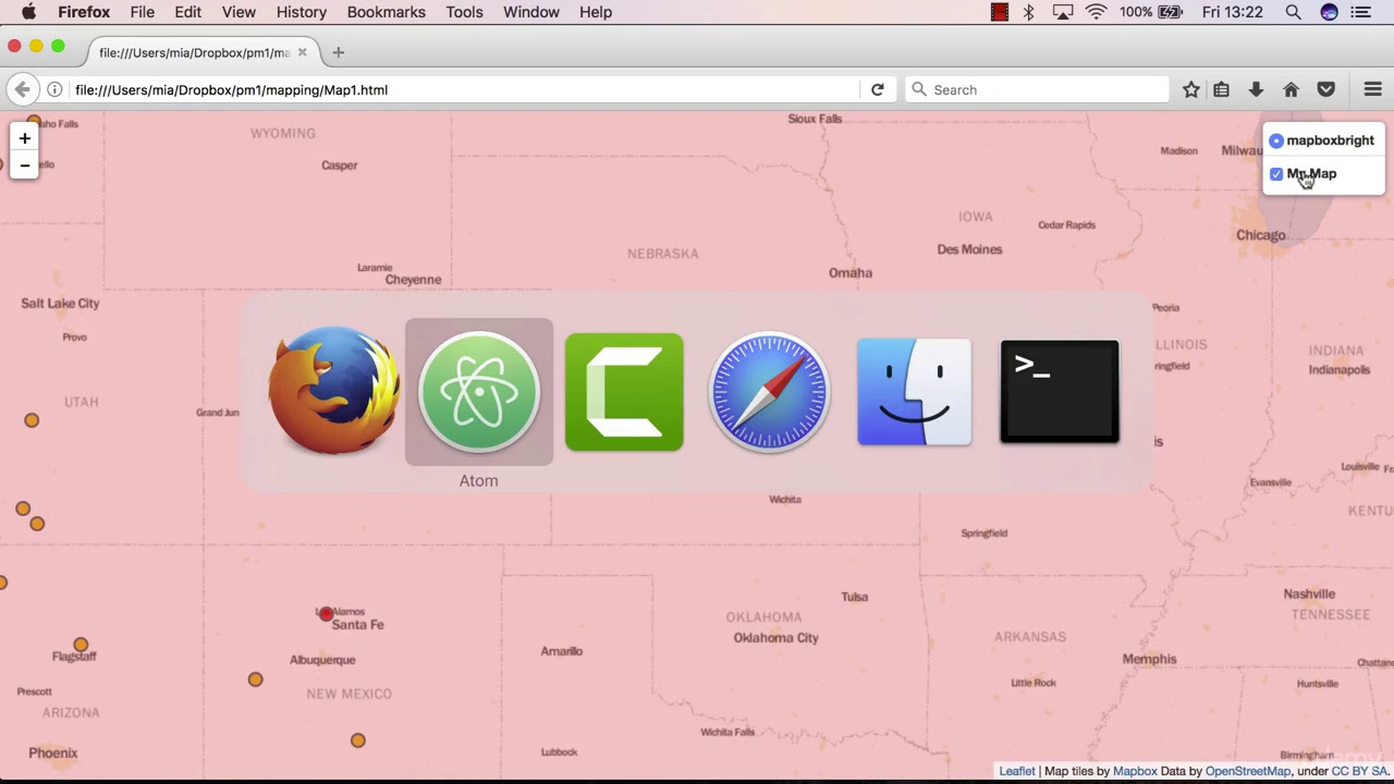102 Layer Control Panel | Application 2 Create Webmaps with Python and Folium