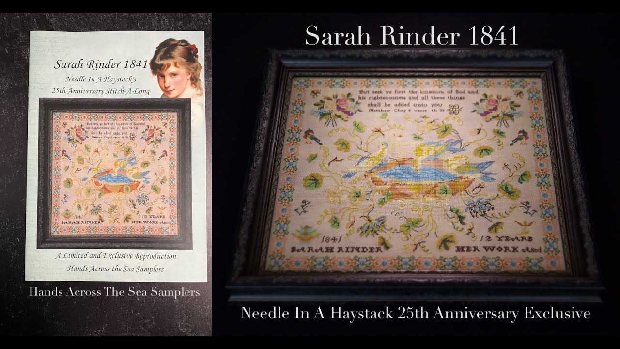 Flosstube #302 ~ Sarah Rinder 1841