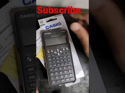 Casio fx 100ms scientific calculator #tko_unboxing #casio #calculator
