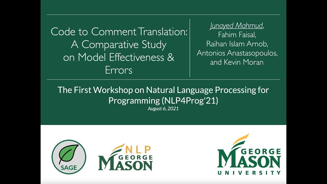 Code to Comment Translation: A Comparative Study on Model Effectiveness & Errors