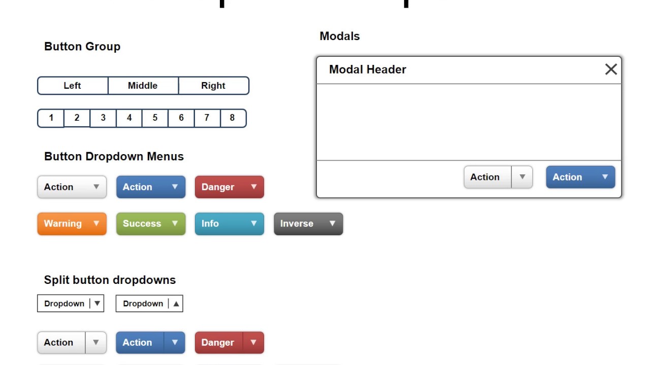 Bootstrap Mockups PowerPoint diagrams Template