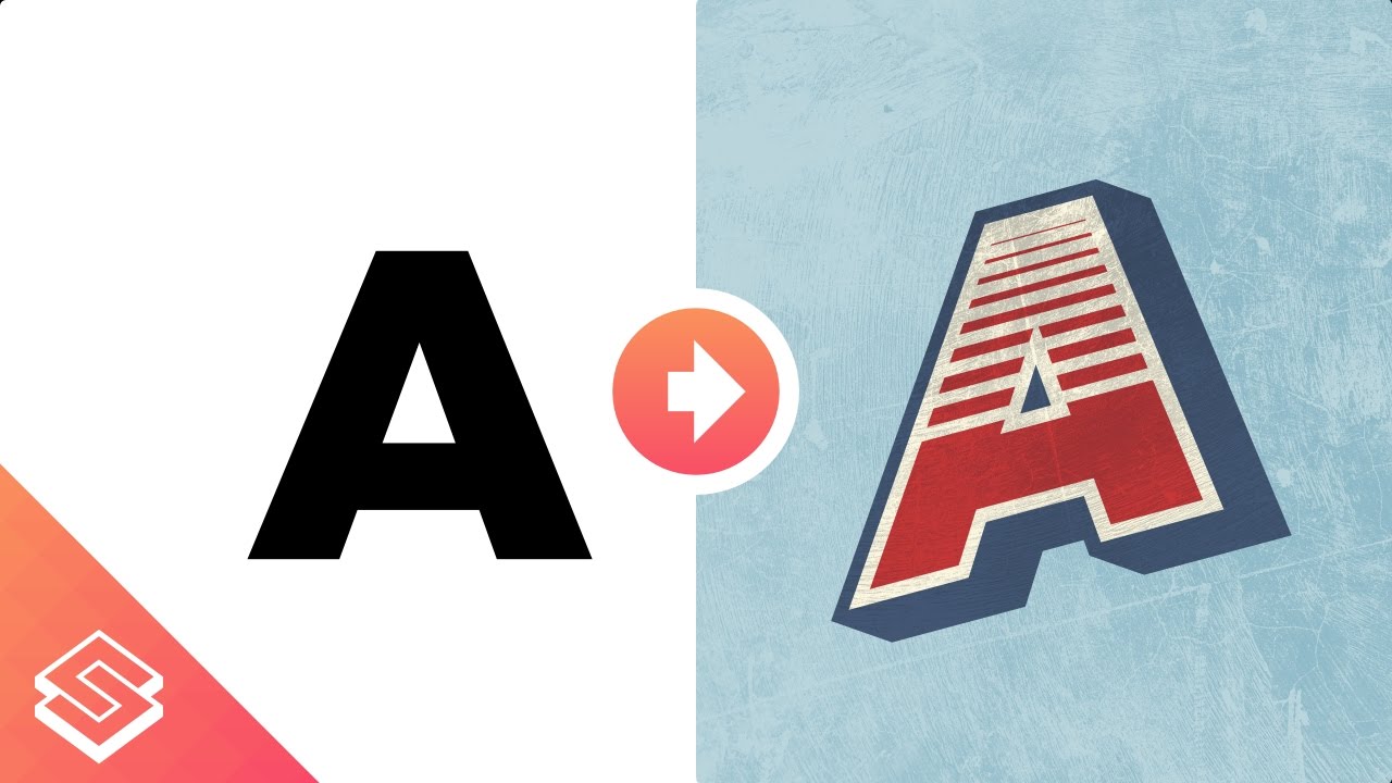 Inkscape for Beginners: Retro Style Text Tutorial