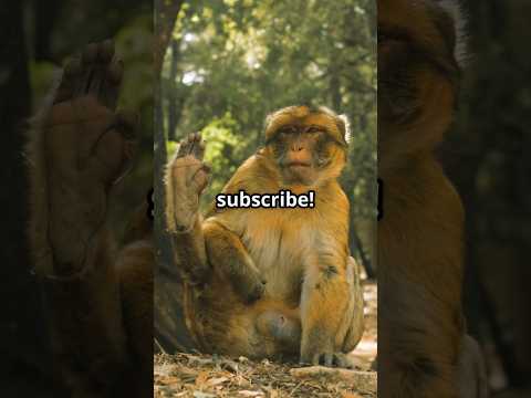 Monkeys Are WAY Smarter Than You Think! 🐒🧠 | Crazy Monkey Facts #shorts #monkey #facts #animals