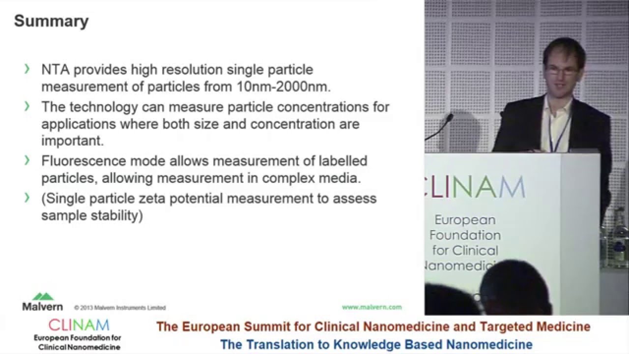 Using Nanoparticle Tracking Analysis (NTA) for Accurate and Complete Nanosuspension Characterisation