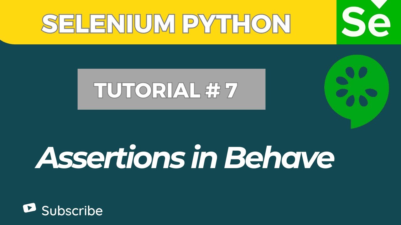 Python Behave BDD Assertions Explained with Examples