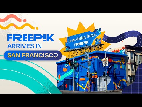 Freepik takes over San Francisco: The big reveal