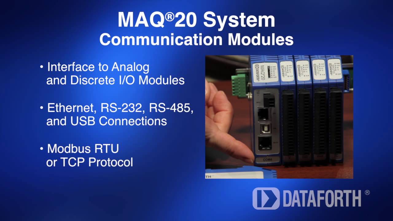 Dataforth MAQ20 Modular Data Acquisition & Control System