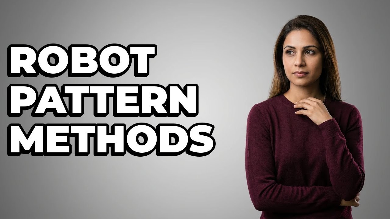What Methods Do Robots Use For Pattern Classification?