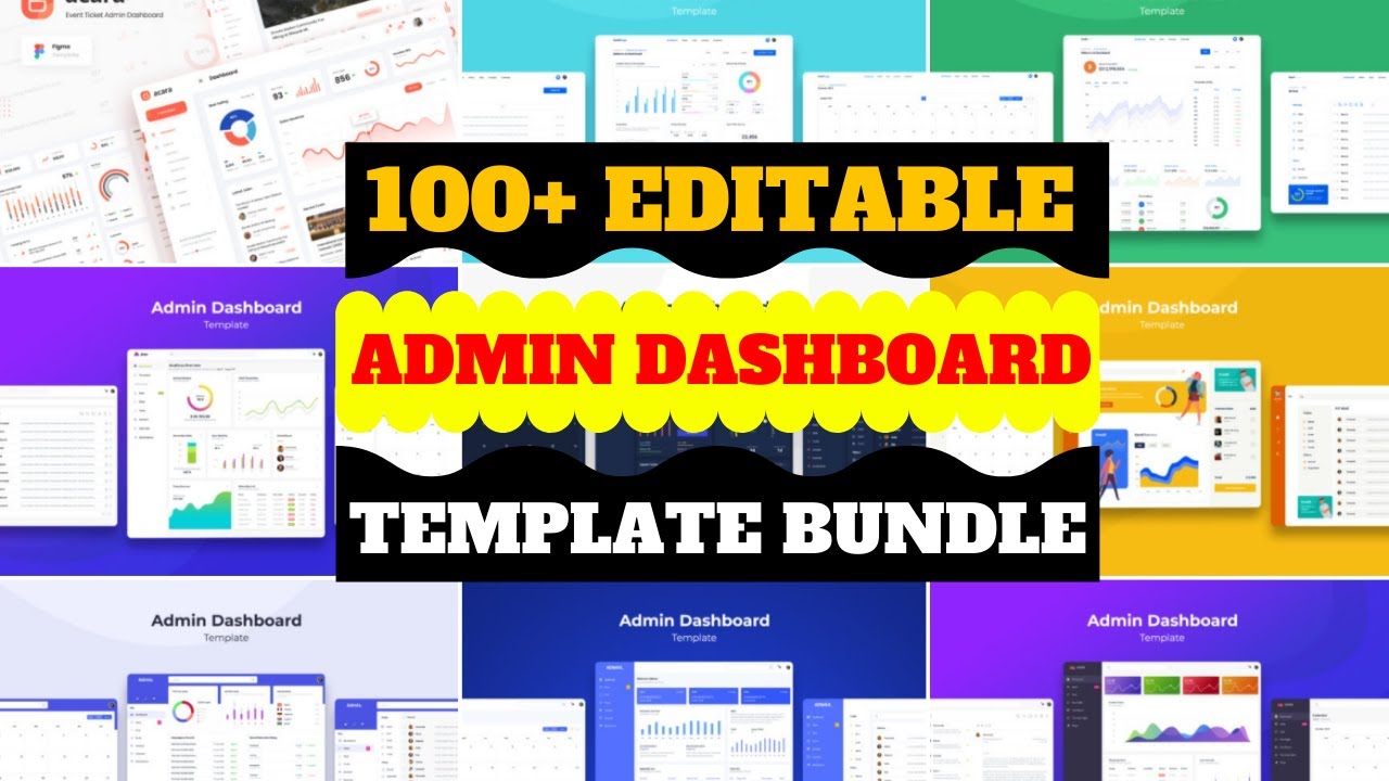 100 Premium Admin Dashboard Templates
