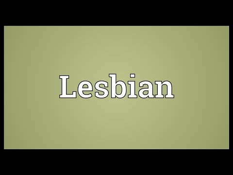 Lesbian Meaning