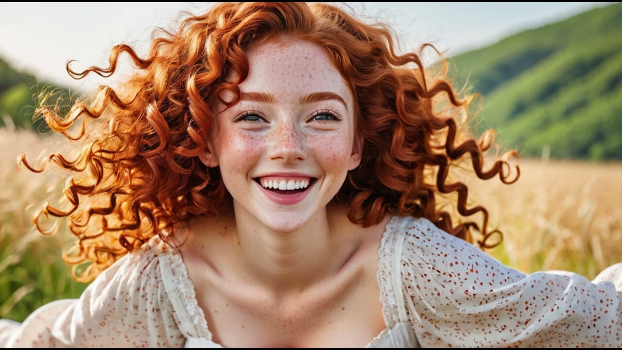 Cute Redhead AI Woman Rendered Perfectly – Stunning AI Beauty in 4K