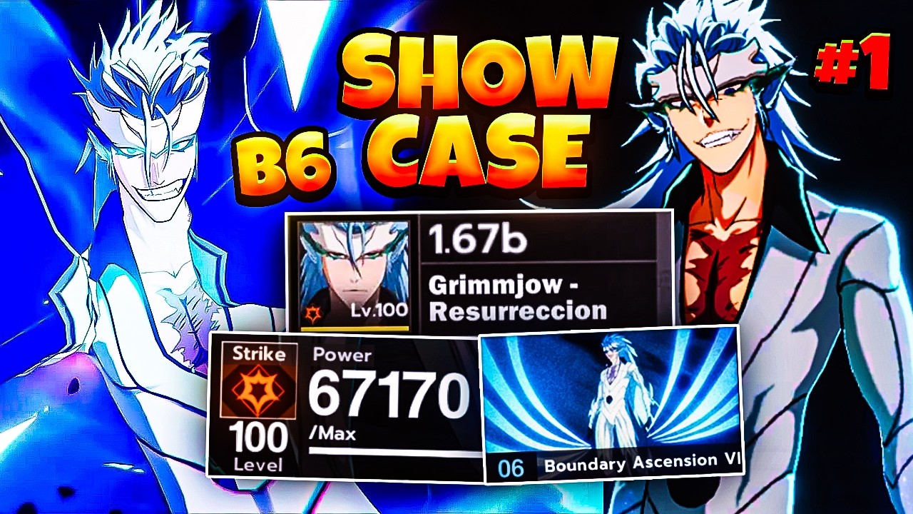 NEW #1 DPS! B6 MAX DUPE PANTERA GRIMMJOW DOES SO MUCH DAMAGE! | Bleach Soul Resonance