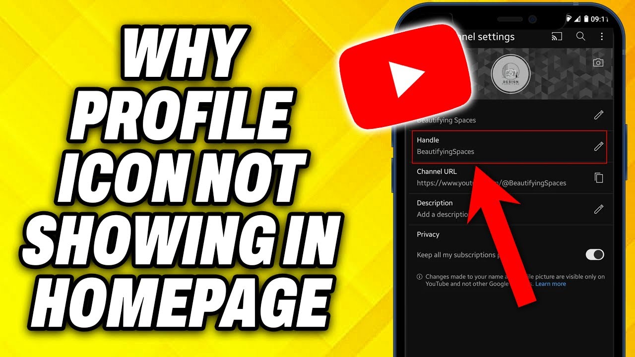 Why Profile icon Not showing In YouTube Homepage 2025
