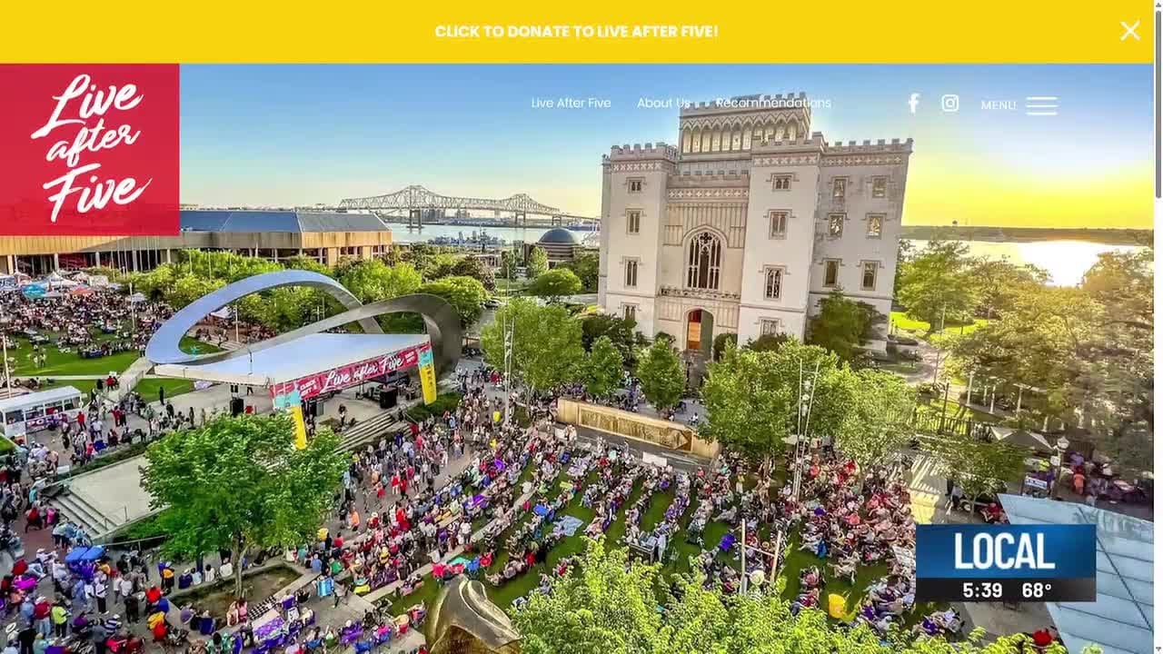 Live After Five continues on Friday with concert series