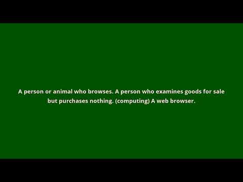 what is the meaning of browser