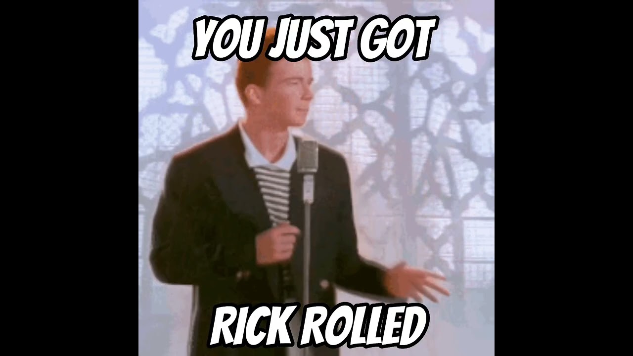 Rick Roll GIF To Use (@RickAstleyYT )