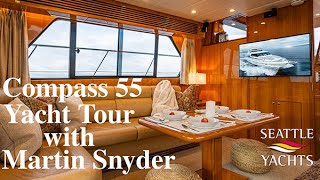2001 Compass Pilothouse 55' Yacht For Sale | KING'S COMPASS | Seattle ...