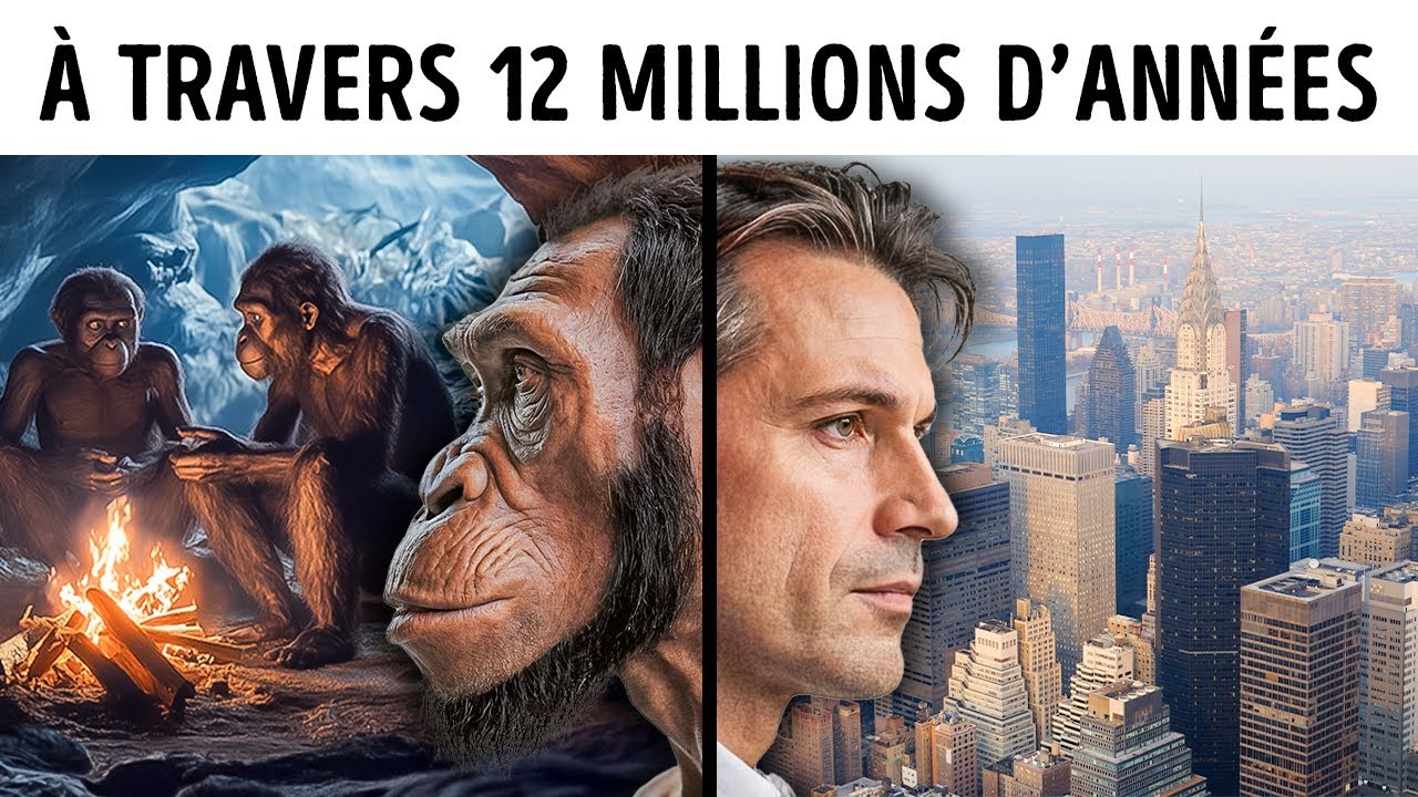 Un Voyage de 10 Minutes Montrant l’Évolution des Humains sur Terre