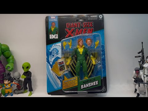 Banshee Marvel Legends Action Figure Comic Wave 2025.
