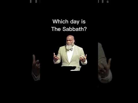 Which day is the Sabbath? - Voddie Baucham #shorts