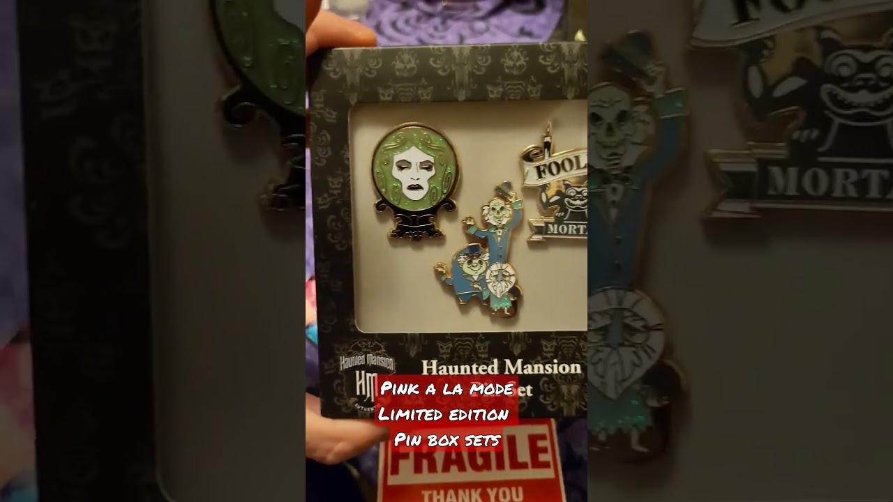 PINK A LA MODE LIMITED EDITION PIN BOX SETS!!!