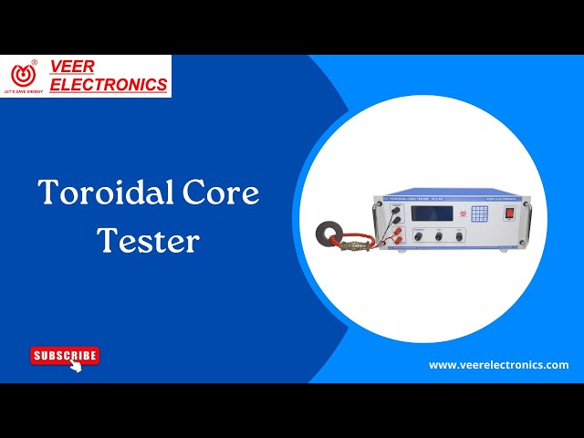 Toroidal Core Tester - Digital Toroidal Core Tester Manufacturer from ...