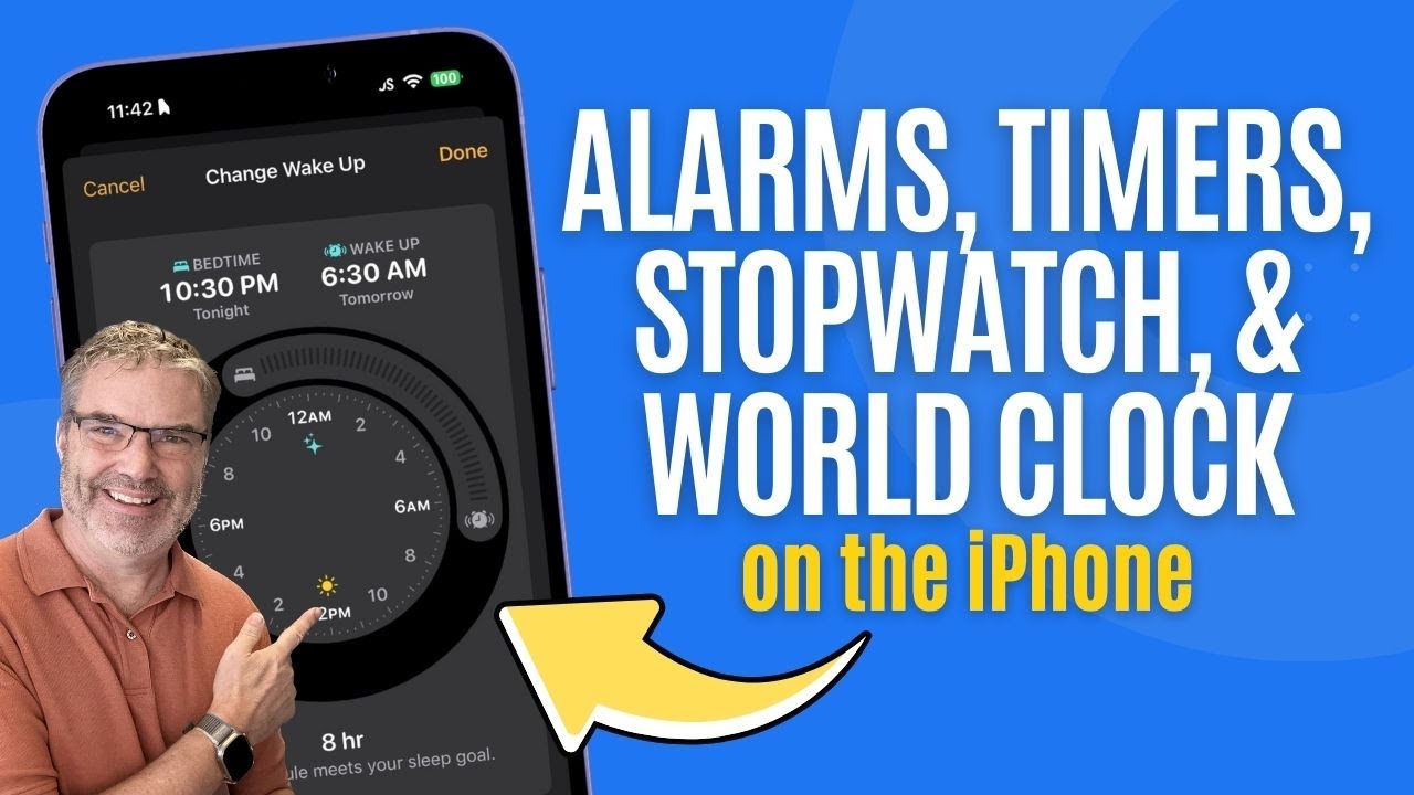 The iPhone Clock App EXPLAINED – Alarms, Timers & More!