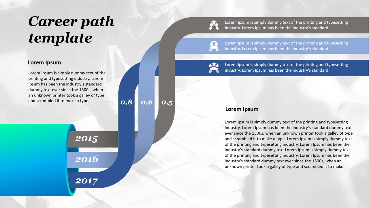 Career Path PowerPoint Template