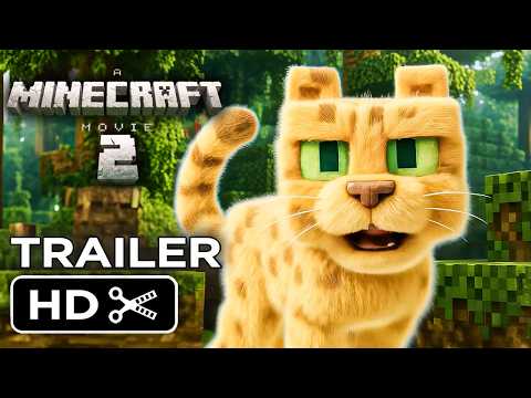 A Minecraft Movie 2 (2028) - Teaser Trailer | WarnerBros Sequel Movie Concept