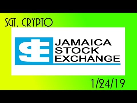 Jamaican Stock Exchange is live w/Cryptocurrency Trading