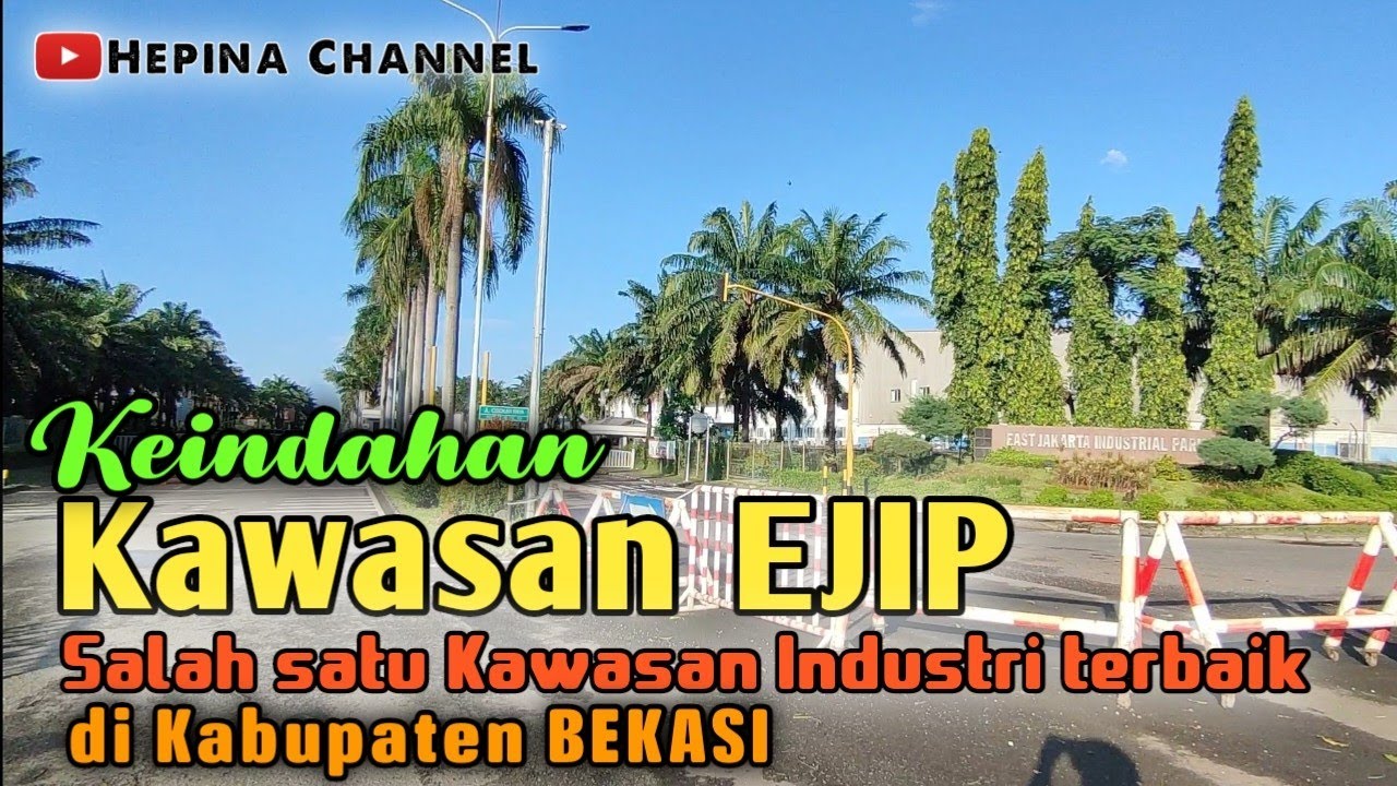 Kawasan EJIP (East Jakarta Industrial Park) saat Perusahaan libur panjang