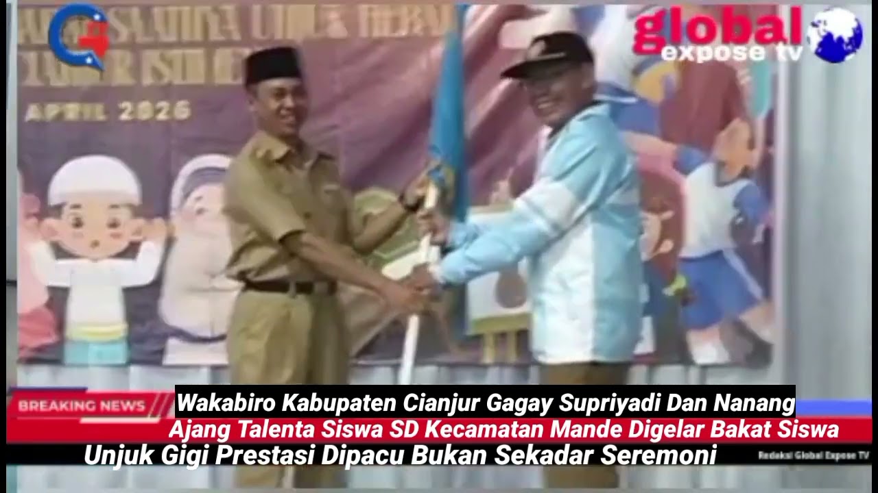 Ajang Talenta Siswa SD Kecamatan Mande Digelar Bakat Siswa Unjuk Gigi  Bukan Sekadar Seremoni