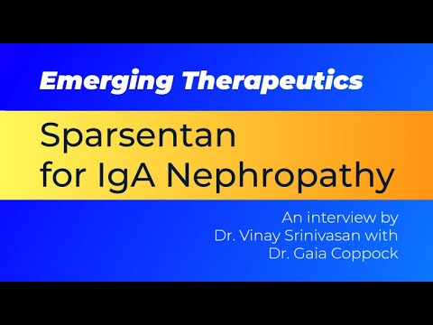 Emerging Therapeutics: IgA Nephropathy