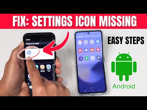 Settings Icon Missing on Android [Quick Fix]