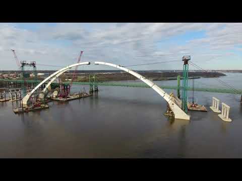 Keystone Added to I-74 Arch Bridge | 357 Magnum Archive