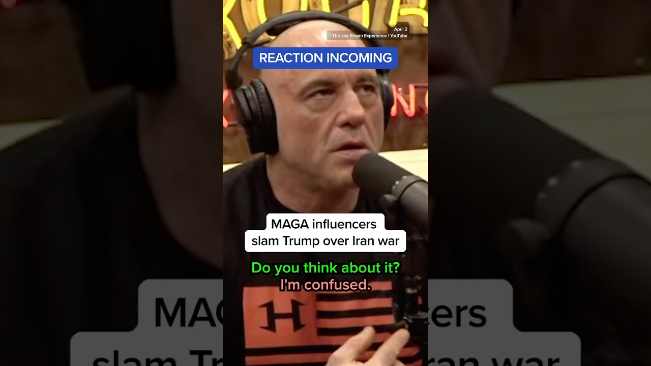 MAGA influencers slam Trump over Iran war