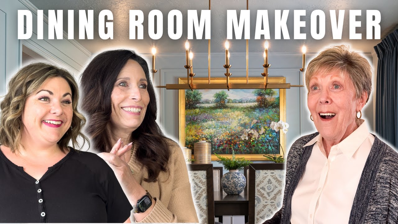 STUNNING Color-Drenched Dining Room Makeover